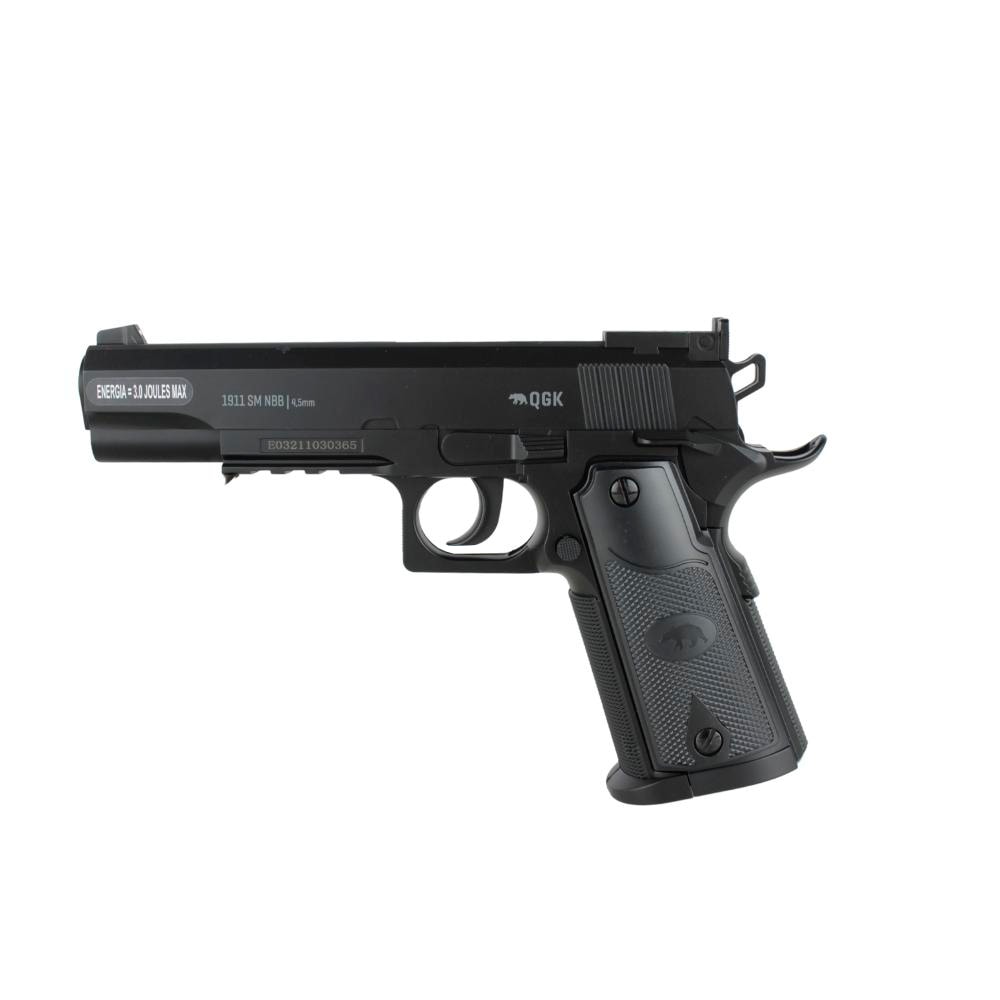 Pistola De Pressão Airgun Co2 Colt 1911 GNBB Polímero 4.5mm - Qgk ...