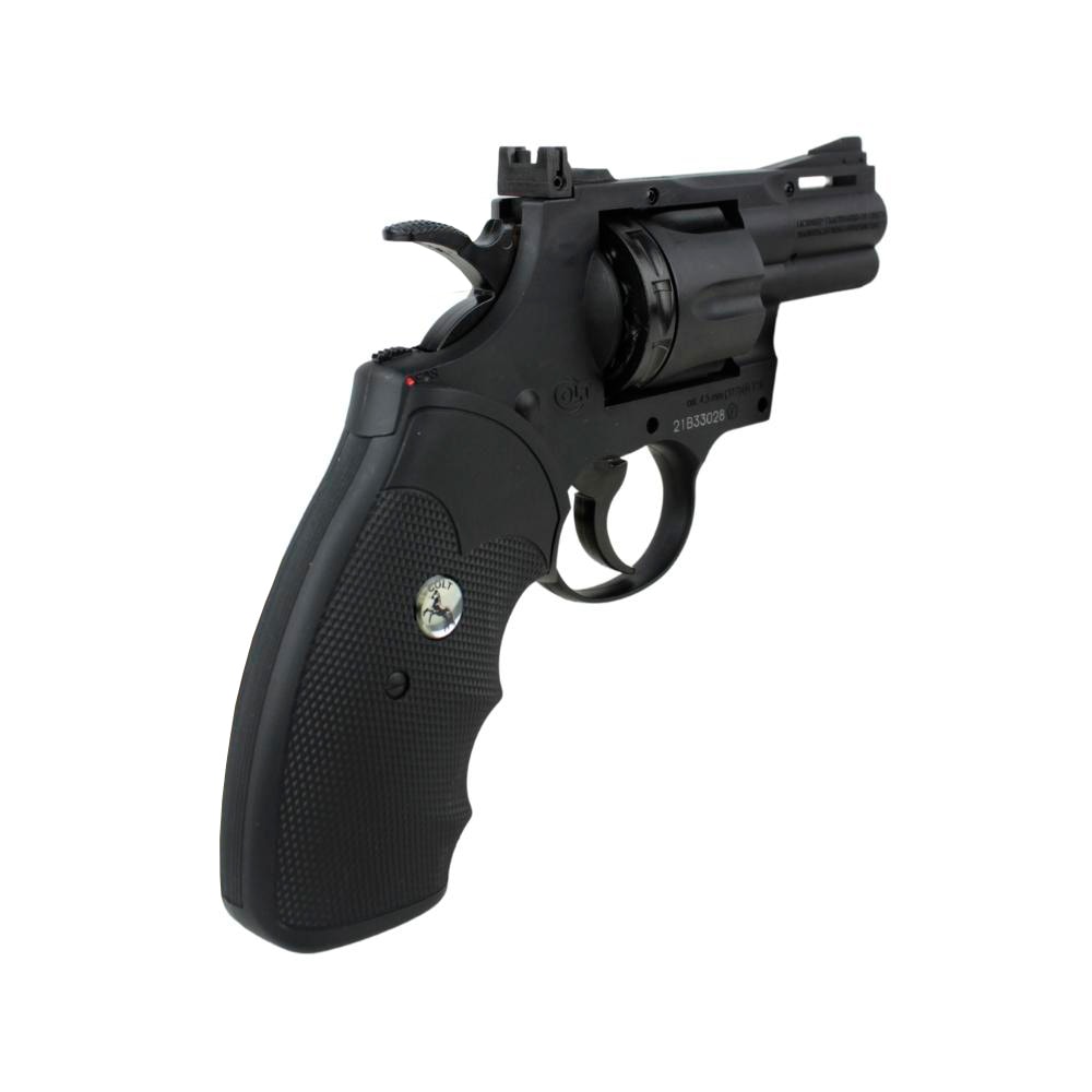 Revólver De Pressão Airgun Co2 Colt Python .357 Magnum Polímero 4.5mm ...
